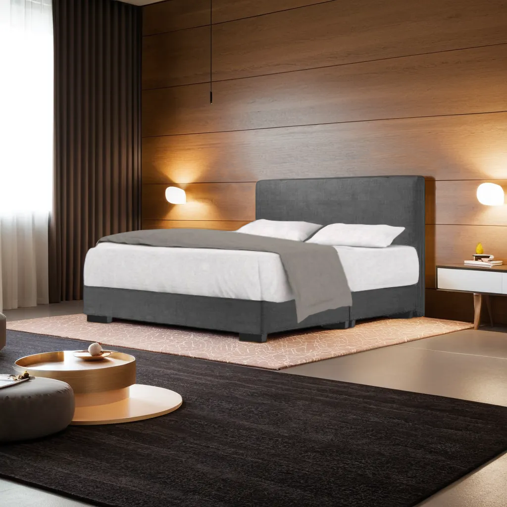 Brenton Fabric Divan Bedframe – Caler Home Singapore